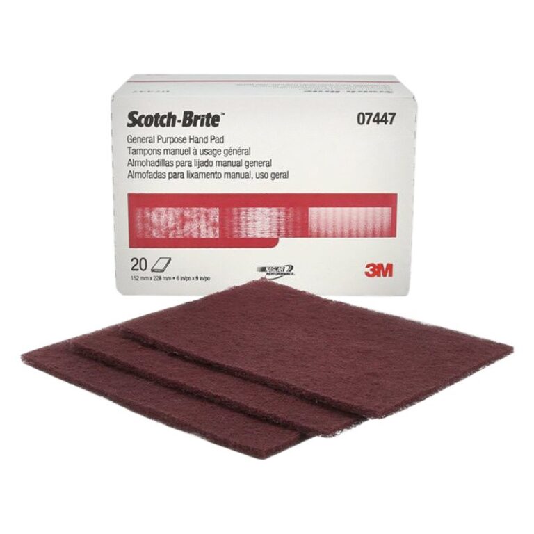 3M™ Scotch-Brite® Paño de fibra abrasiva 7447, Morada de Uso General, 6 ...